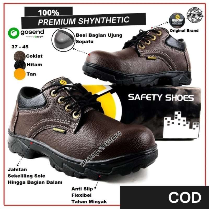 Jual Sepatu Safety Original Septi Pria Ujung Besi Sefty Shoes Septy ...