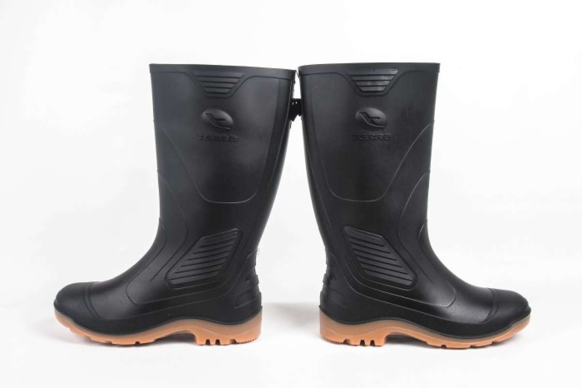 Jual Sepatu Boot Tinggi Ap Boots Ap Terra Eco 3 Hitam Kontruksi Tangguh ...