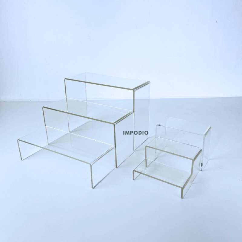 Jual Acrylic Tangga 3 Tingkat Impodio - Podium Display Foto Produk Di ...