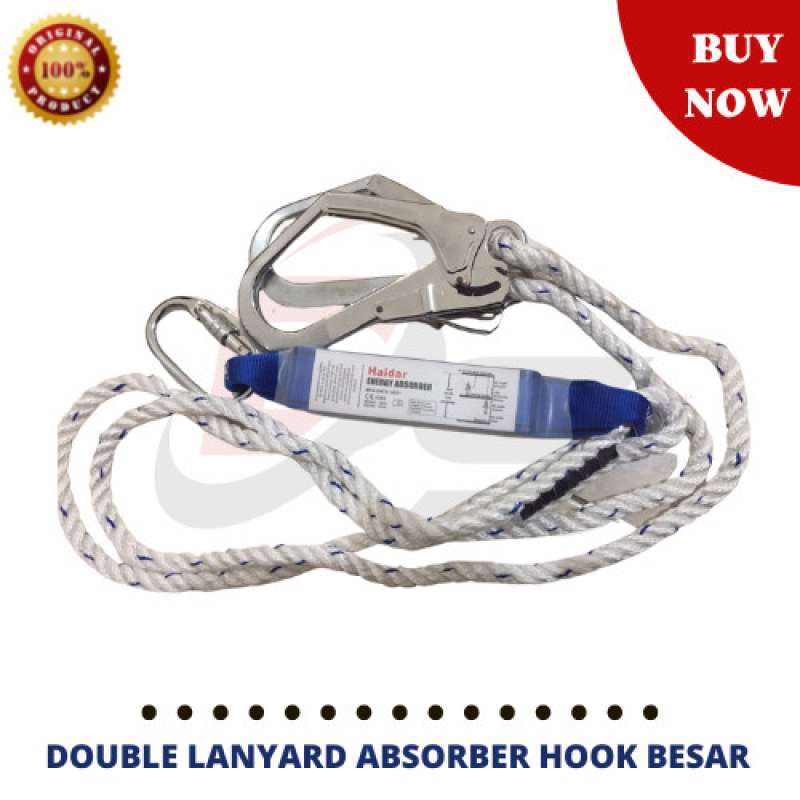 Jual Body Harness Haidar Pn 56 + Double Lanyard Absorber Big Hook Di Seller Aghanim - Cengkareng ...
