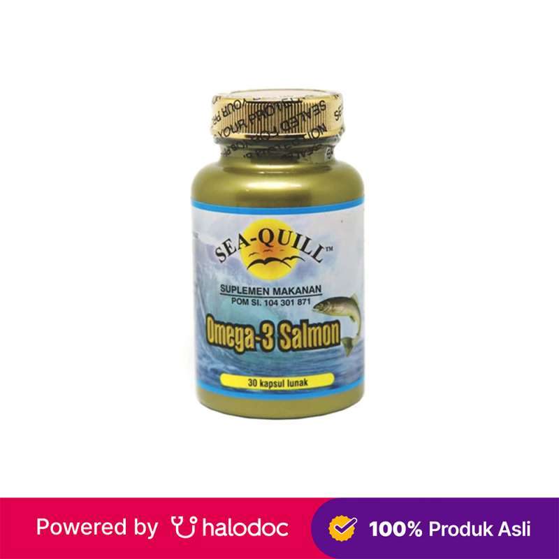 Sea Quill Omega 3 Salmon 30 Kapsul Lengkap Harga Terbaru Agustus 2024 ...