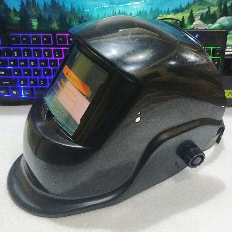 Jual Topeng Las Otomatis Hitam Helm Las Otomatis Kedok Las Auto Hitam ...