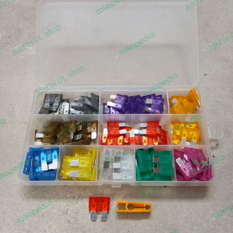 Jual Paket Sekring Tancap Mobil Fuse Dx Mini Standard 5a 10a 15a 20a ...