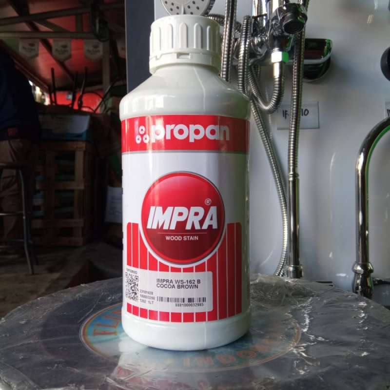 Jual Impra Wood Stain By Propan 1kg - Light Brown Di Seller Raindrop ...