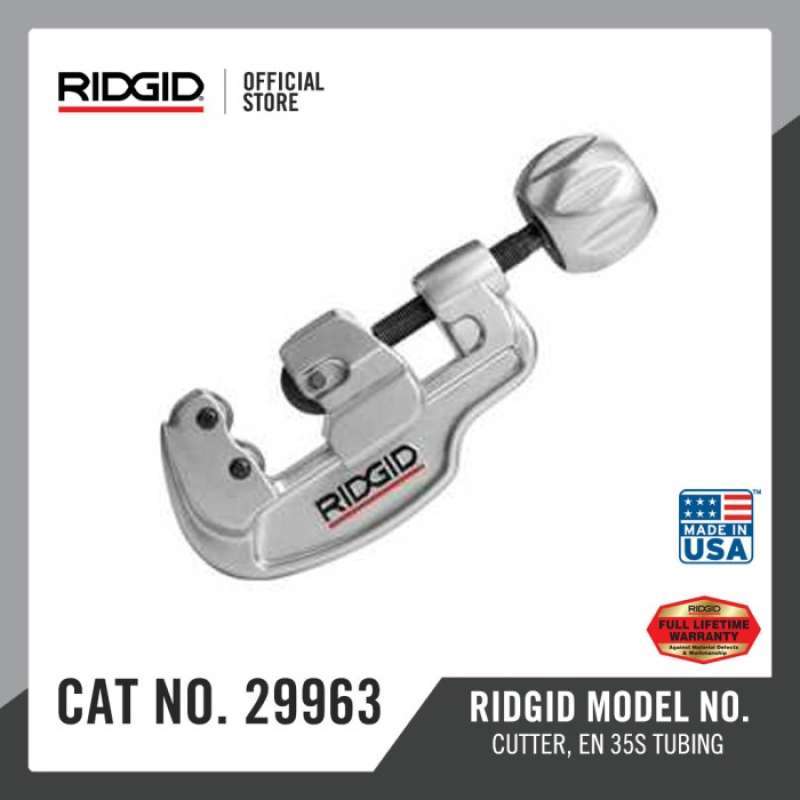 Jual Ridgid Tubing Cutter 35s Stainless Steel Cutter-29963 Di Seller ...