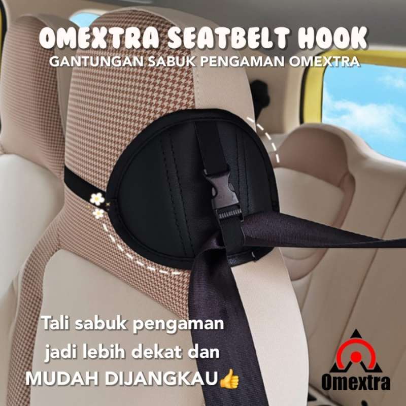 Jual Wuling Air Ev Seatbelt Hook Omextra Gantungan Sabuk Pengaman Mobil ...