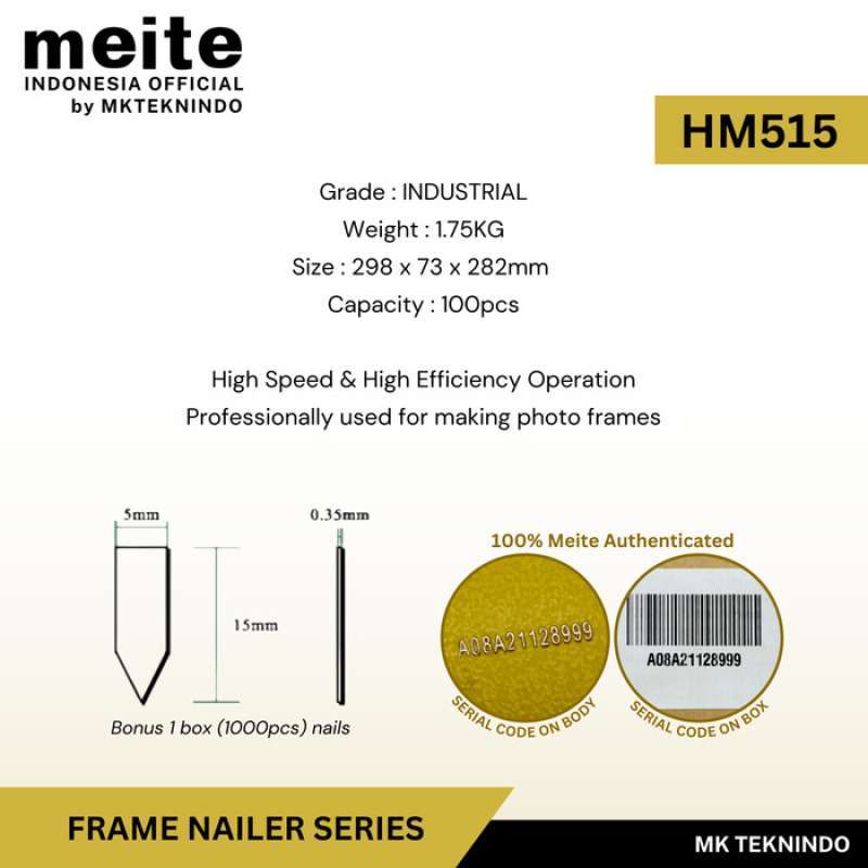 Jual Meite Hm 515 Flexi Gun Manual Point Hm515 Bingkai Figura Frame ...