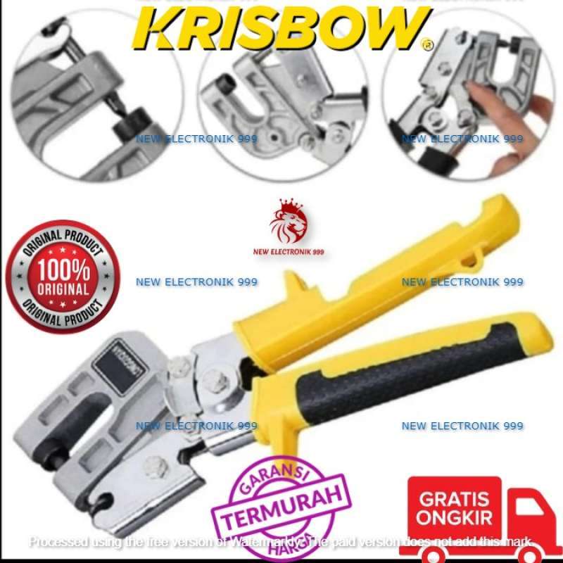 Jual Krisbow Tang Partisi Stud Crimper 250mm Di Seller Aghanim ...