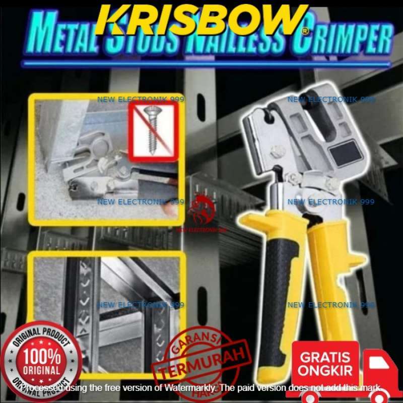 Jual Krisbow Tang Partisi Stud Crimper 250mm Di Seller Aghanim ...
