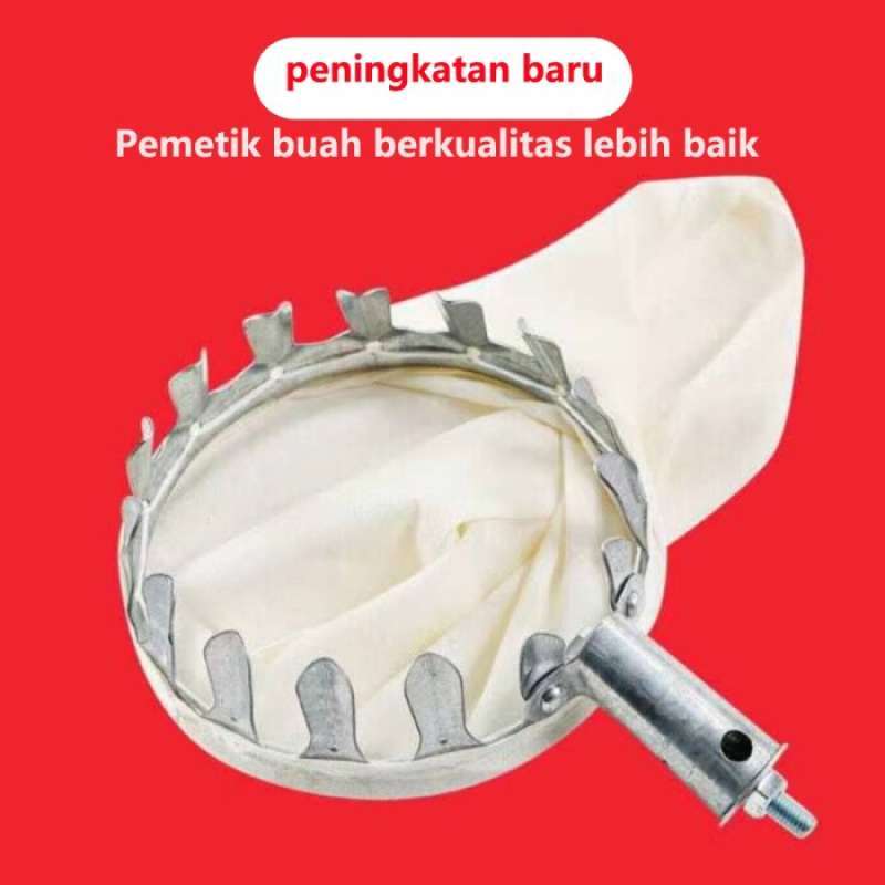 Jual Alat Pemetik Buah Metal Fruit Picker / Alat Bantu Petik Pengambil ...