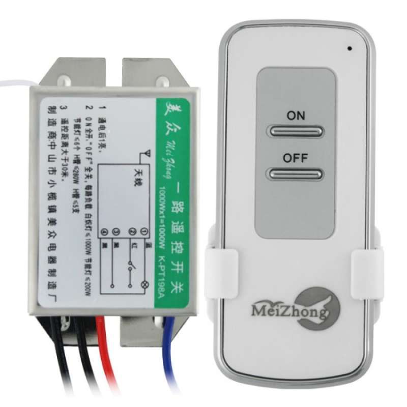 Jual Wireless Remote Control / Remot Lampu Otomatis / Fitting Remote ...