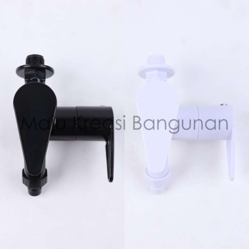 Jual Kran Cabang Shower New Soligen Keran Double S28 Pvc Hitam Putih ...
