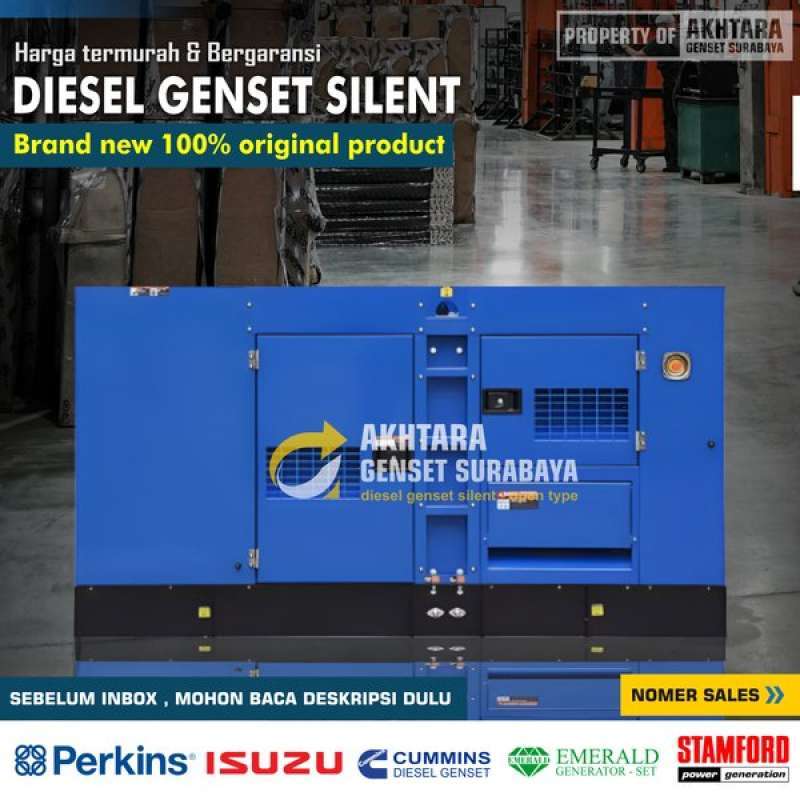 Jual Perkins Genset Diesel 10 Kva - Genset Silent 10 Kva Murah Di ...