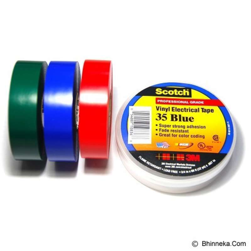 Jual 3m Isolasi Listrik Scotch 35 Vinyl Electrical Di Seller Aghanim ...