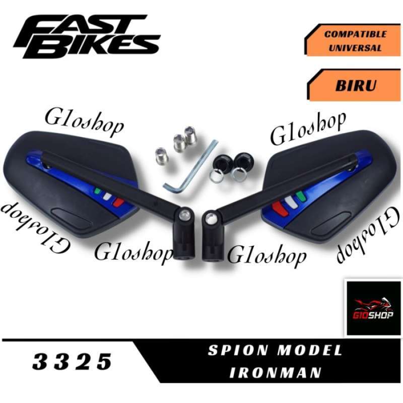 Promo Spion Model Ironman Italy Motor Universal Mio Vespa Nmax Baru ...
