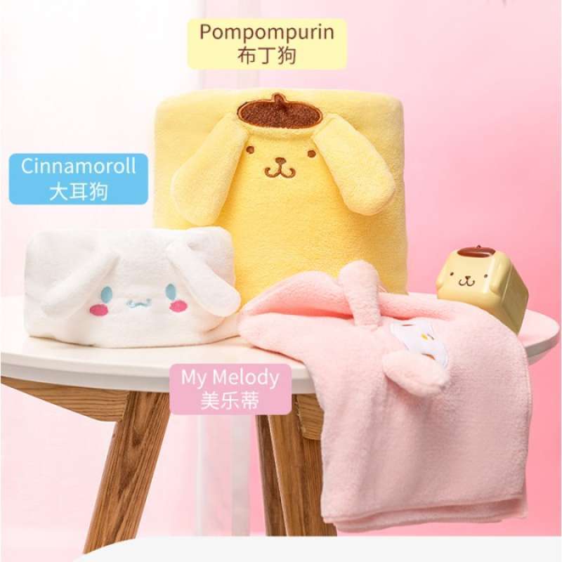 Promo Miniso X Sanrio Handuk My Melody Cinnamon Roll Baru Diskon 19% Di ...