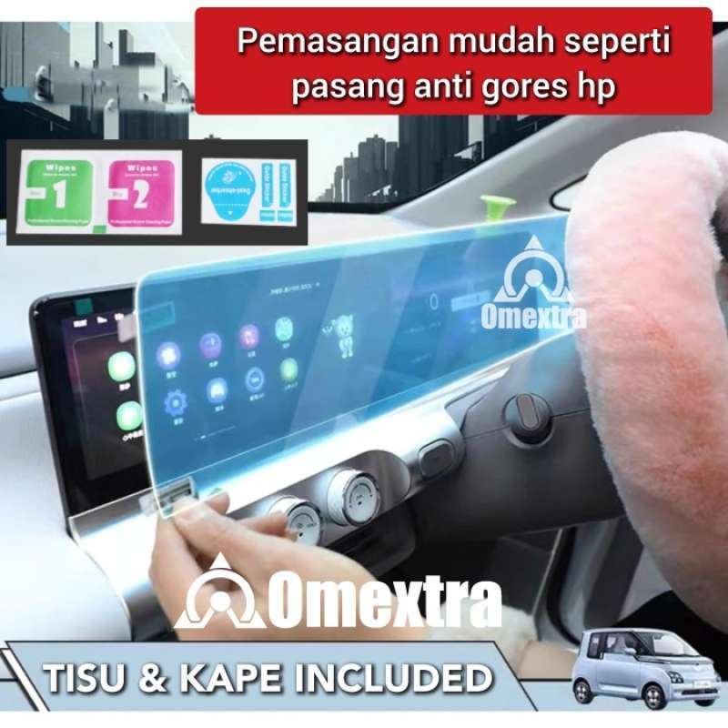 Jual Wuling Binguo Anti Gores Head Unit Wuling Air Ev Antigores ...