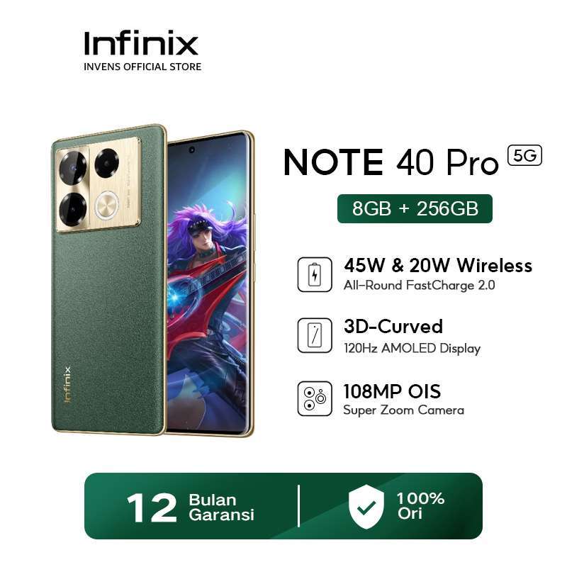 Infinix Note 40 Pro Ram 16 - Harga Terbaru Juni 2026