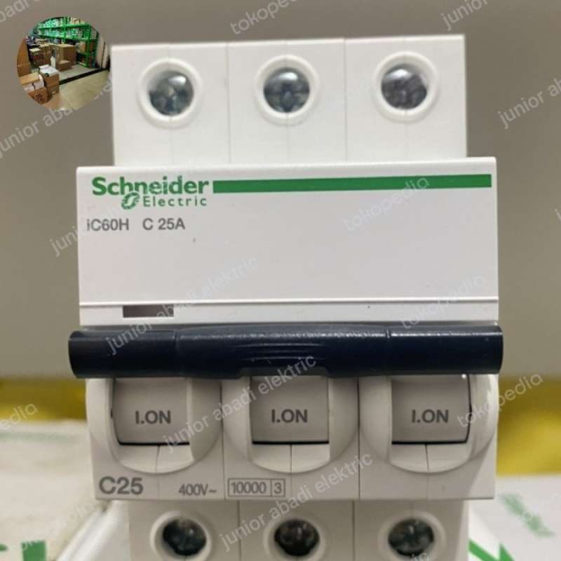 Jual Mcb Schneider Ic60h 10ka 3p 6a 10a 16a 20a 25a 32a 40a 50a 63a - 32a Di Seller Aghanim ...