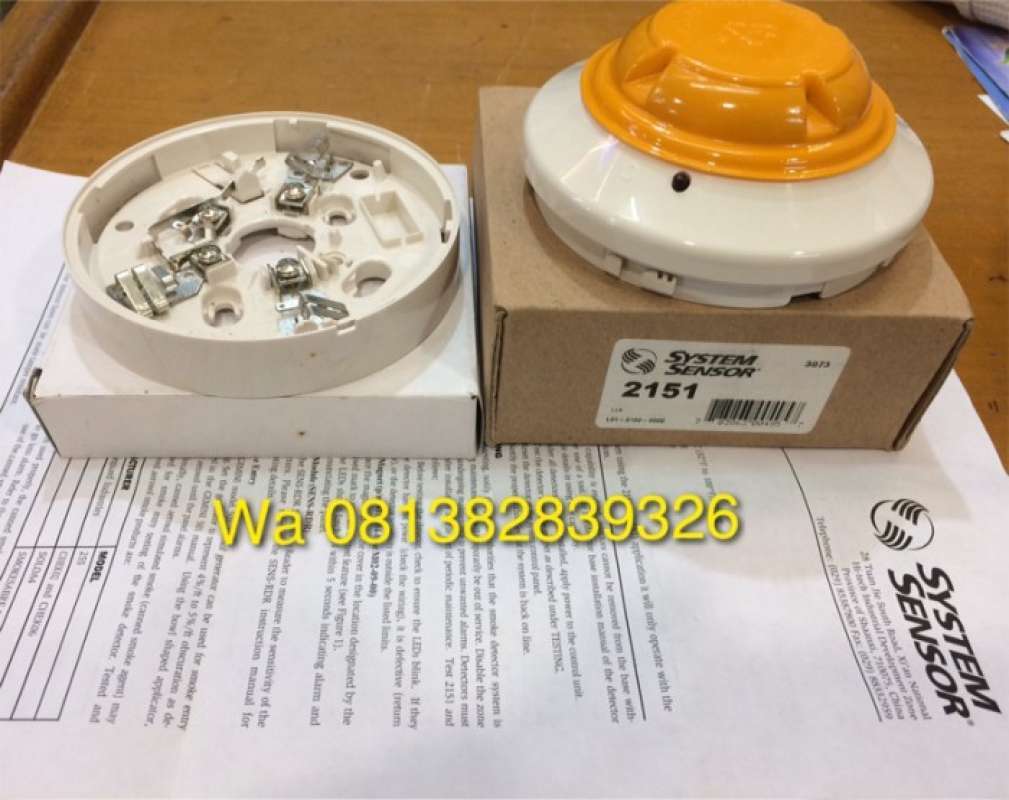 Jual Smoke Detector System Sensor 2151 Di Seller Shin Store ...