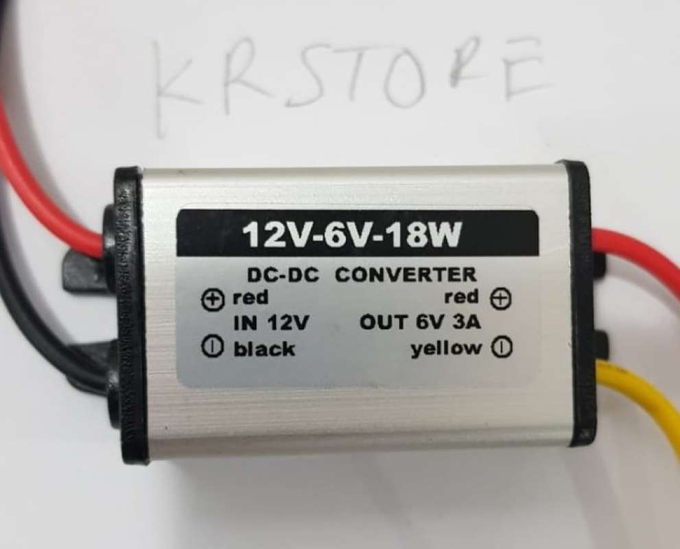 Jual Step Down Dc 12v Ke 6v 3a Konversi Volt Penurun Volt Dc Waterproof ...