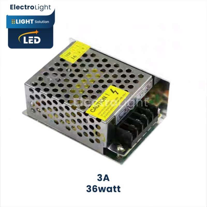 Jual Trafo Adaptor Power Suply 12v 3a 5a 10a 20a 30a Untuk Lampu Strip Led - 5 Ampere Di Seller ...