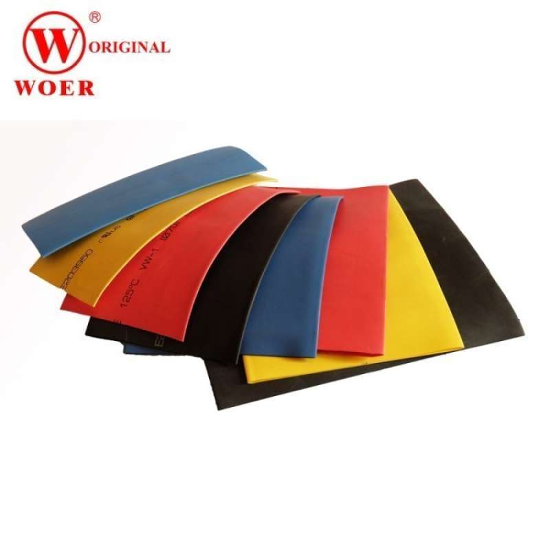 Jual Heat Shrink Tube / Selongsong Kabel Bakar 80mm Woer Original Di ...