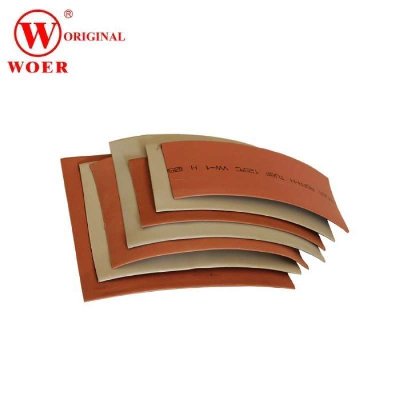 Jual Heat Shrink Tube / Selongsong Kabel Bakar 80mm Woer Original ...
