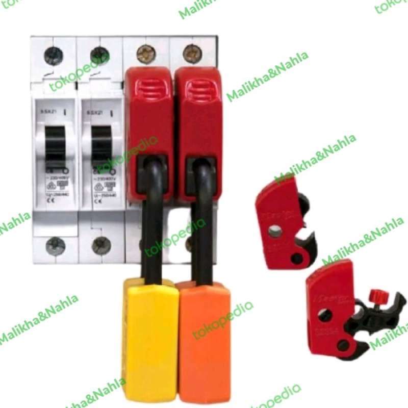 Jual Electrical Lockout S2394 Persamaan Mcb Safety Loto Di Seller Shin ...