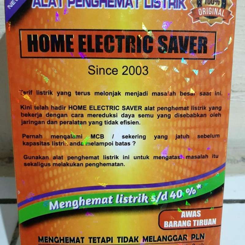 Jual Alat Penghemat Listrik Home Electric Saver Type C Daya 4400-8800 ...