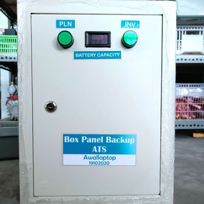 Jual Box Panel Backup 1000w Otomatis Ats Aki 200ah-400ah Buckup Listrik ...