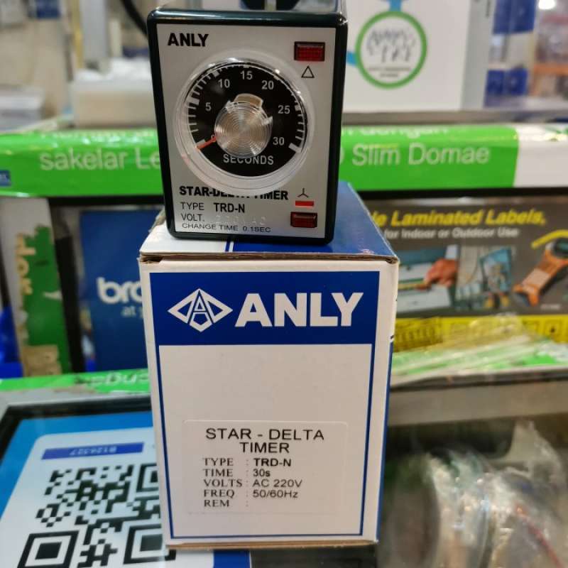 Jual Trd-n 60s 220vac Star Delta Timer Anly Di Seller Shin Store ...