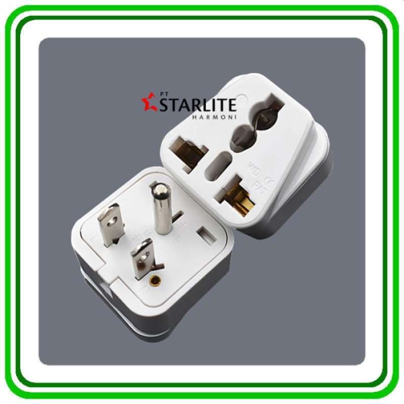 Jual Usa - Universal Steker Adapter Oversteker Colokan 10a / 250v ...