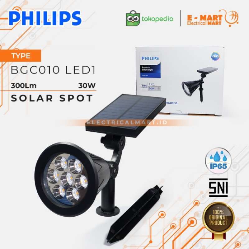 Jual Philips Bgc010 Lampu Led Taman Solar Light Spot Led1 - 30w Di Seller Aghanim - Cengkareng ...