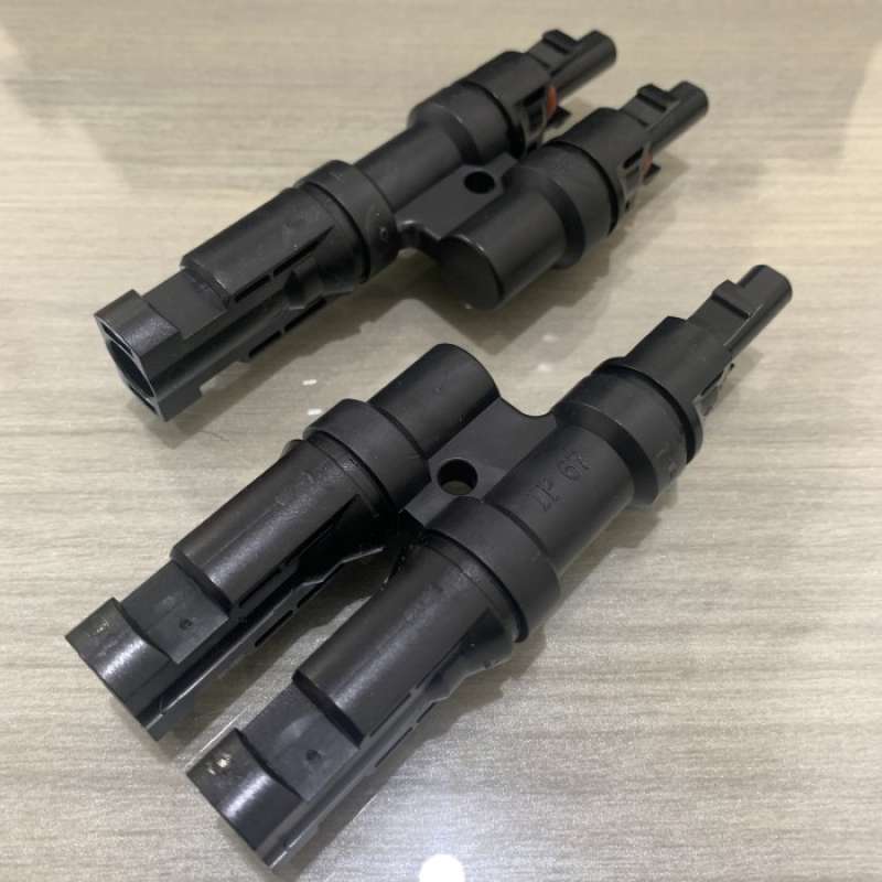 Jual Mc4 Connector Cabang T 2 3 4 Konektor Solar Panel Surya - Cabang ...