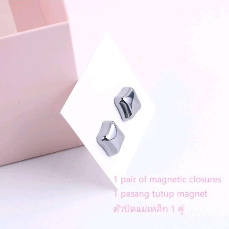 Jual Pin Hijab Magnet Kotak Pengganti Peniti Dan Jarum Pentul Hijab ...