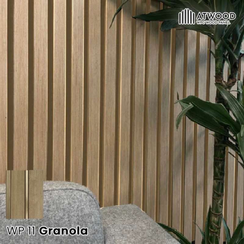 Promo Atwood Panel Wpc Dinding - Wall Panel Partisi Kayu Pvc - Wood ...