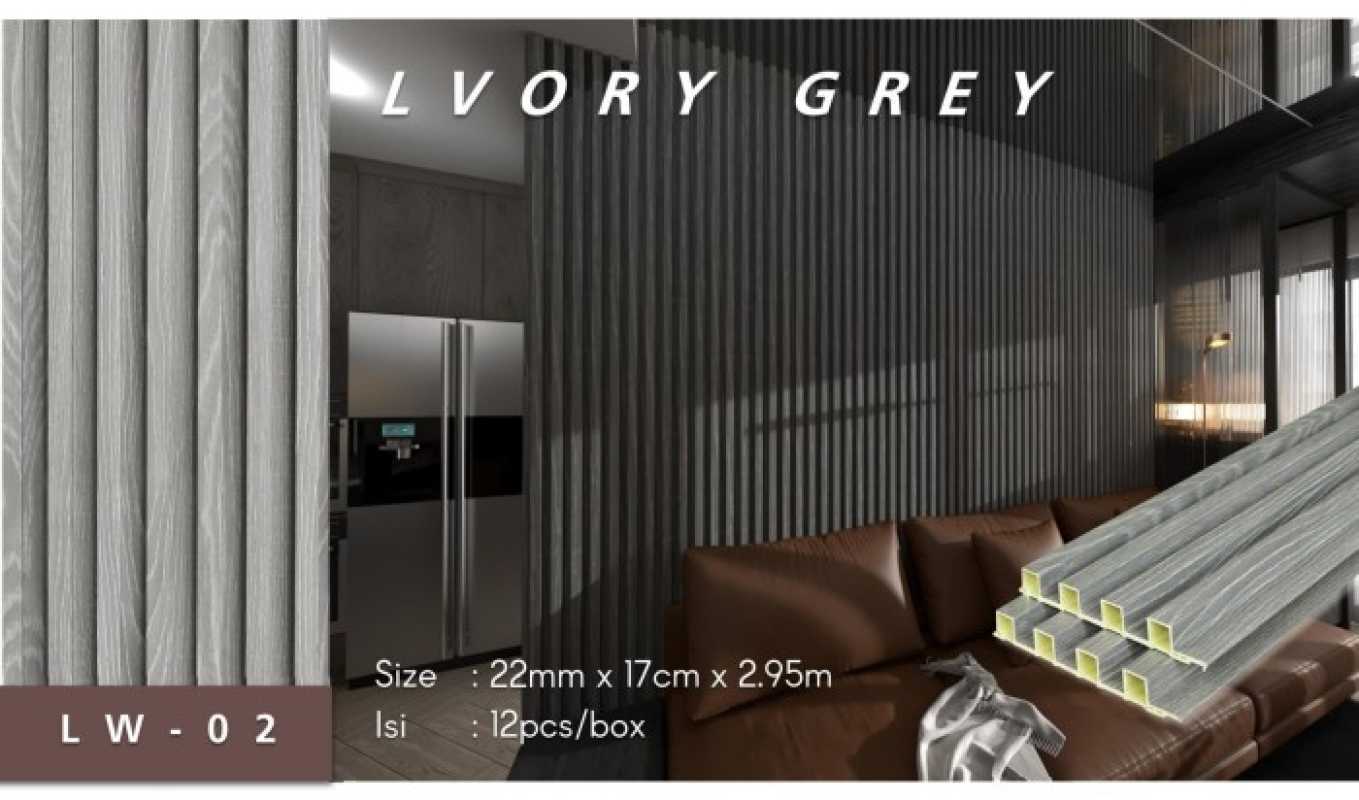 Promo Wallpanel Laiv Pvc Dinding / Kisi Kisi Wall Panel / Wpc Dinding ...