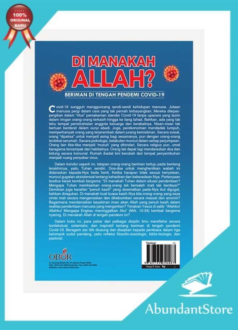 Promo Buku Di Manakah Allah? - Dr. Martin Chen & Stanis Harmansi, Lic ...