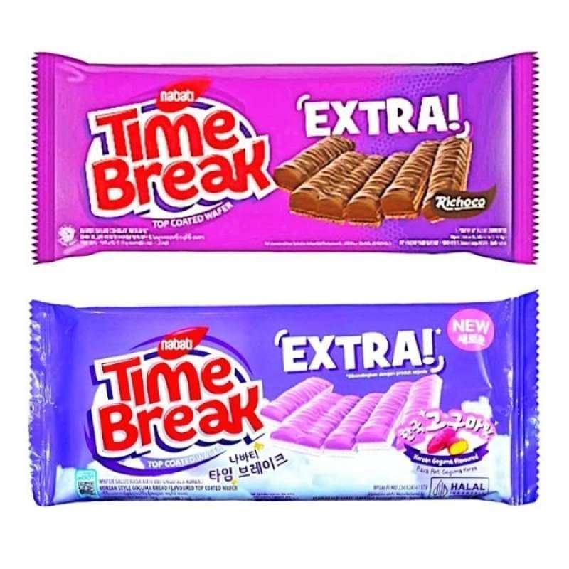 Jual Nabati Time Break Extra Finger - Wafer Nabati Time Break - Richoco ...