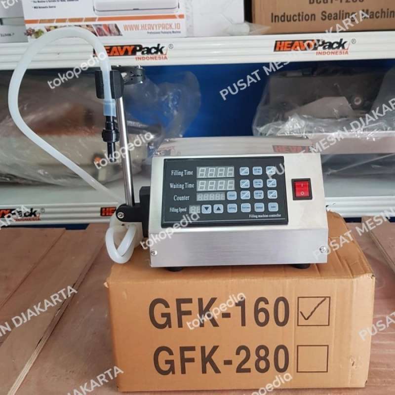 Jual Gfk-160 Filling Liquid / Mesin Isi Cairan Otomatis 1 Nozzle New Produk Di Seller Shin Store ...