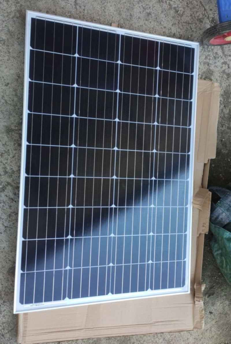 Jual Solar Panel 100wp Mono Crystalline Solar Cell 100 Wp Poly Di ...