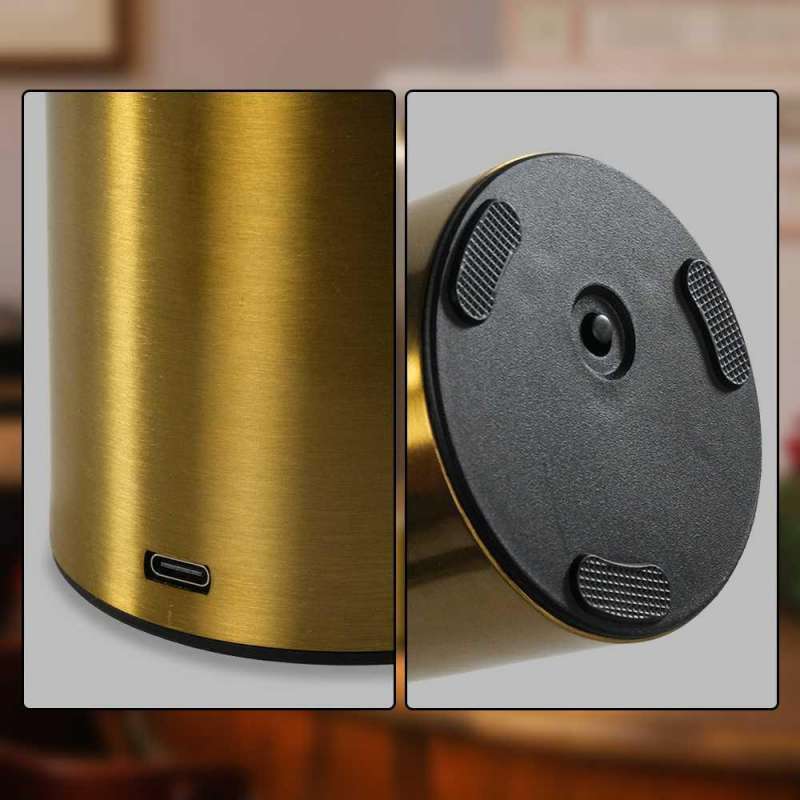 Jual Lampu Meja Hias Touch Led Usb Rechargeable 3 In 1 1800mah P340 Lampu Taman Tenaga Tempel ...