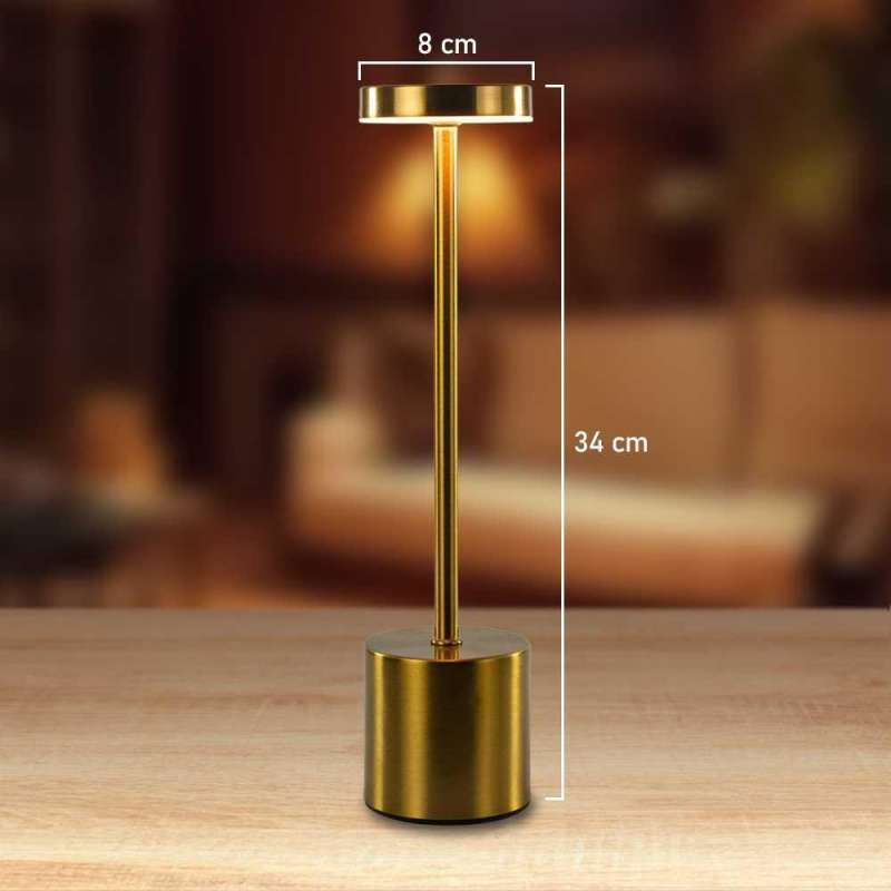 Jual Lampu Meja Hias Touch Led Usb Rechargeable 3 In 1 1800mah P340 Lampu Taman Tenaga Tempel ...