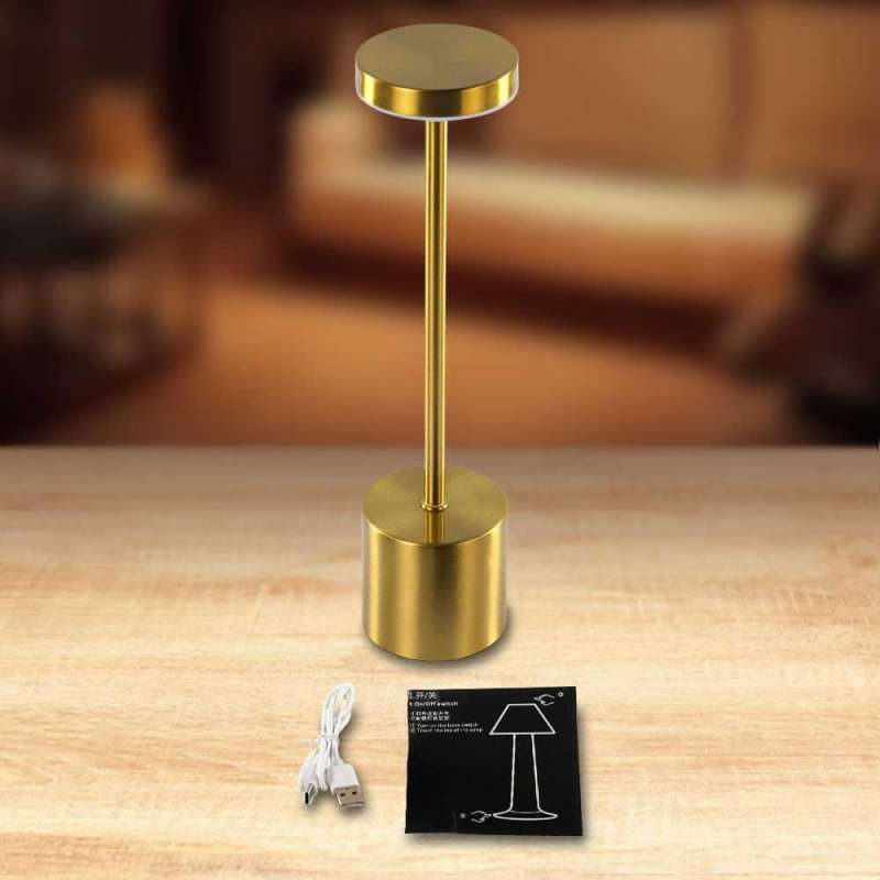 Jual Lampu Meja Hias Touch Led Usb Rechargeable 3 In 1 1800mah P340 Lampu Taman Tenaga Tempel ...