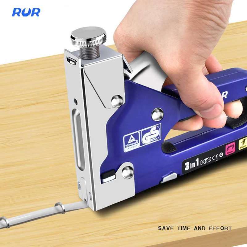 Jual Rur Staples Tembak Staple Gun Machine 3in1 Multi Purpose Nailing ...