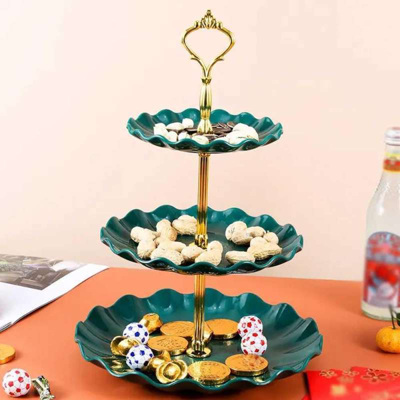 Jual Rak Kue Susun 3 Tingkat Detachable Plate Cake Stand Display Mb-3 ...