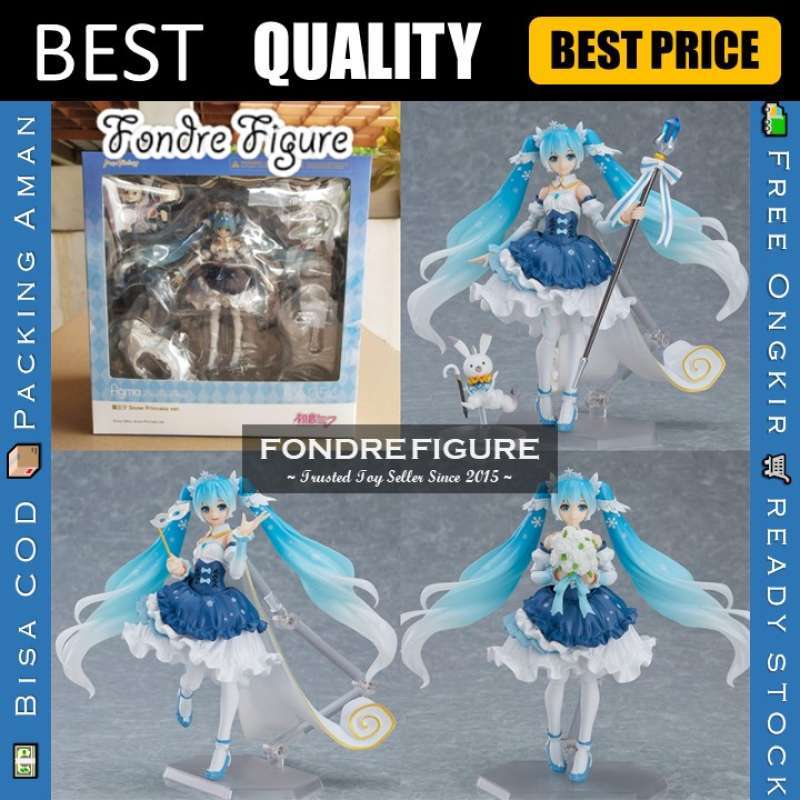Jual Figma Snow Miku Ex054 Snow Princess Ver Ex-054 Hatsune Miku Character Vocal 01 Vocaloid Gsc ...
