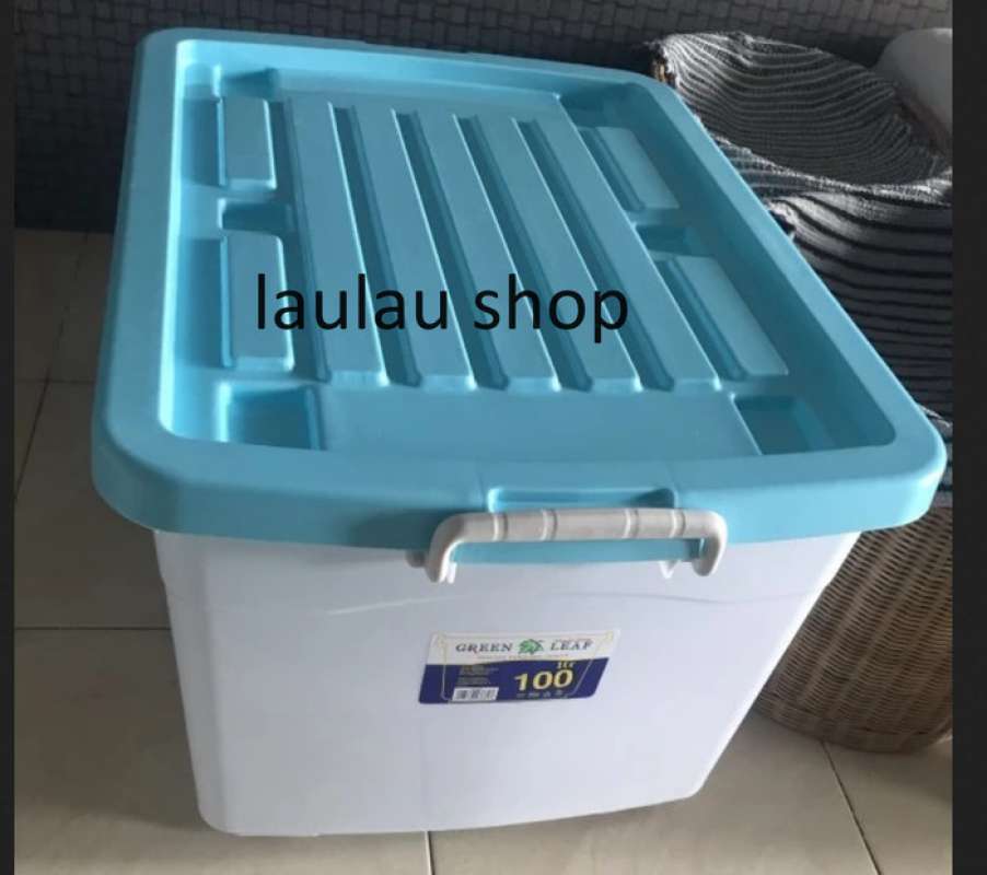 Promo Box Container 100 Liter Green Leaf 7882 Sierra Kontainer Kotak ...
