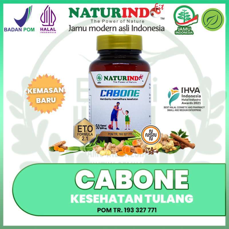 Promo Jamu Kesehatan Tulang - Cabone Naturindo Diskon 33% Di Seller ...